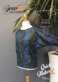 Sew Different Quick Makes Batwing Top Pattern - Lady McElroy Fabrics
