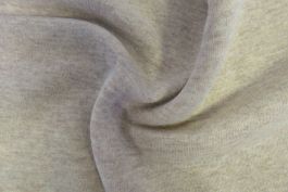 Lady McElroy Grayson-Sweatshirting-Beige Marl - Lady McElroy Fabrics