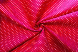 Lady McElroy Hadley - Red - Cotton Poplin - Lady McElroy Fabrics