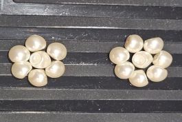 White Shank Buttons - 9mm - Lady McElroy Fabrics