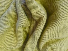 A Poly/Wool Corn/Charcoal Reversible Tweed - Lady McElroy Fabrics