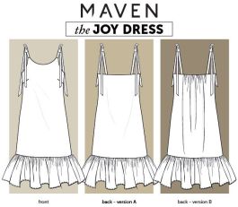 Maven The Joy Dress Pattern - Lady McElroy Fabrics